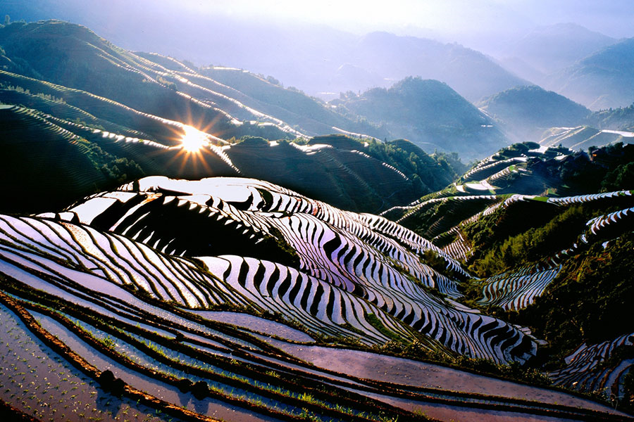 【龙脊阳朔四日游】探寻梯田古寨，畅览江河山石